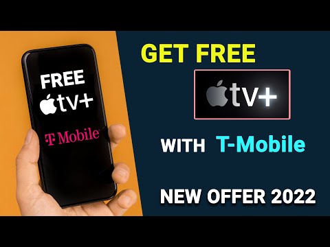 Unlimited FREE Apple TV Plus for T-Mobile Magenta Max Subscribers - New Offer 2022