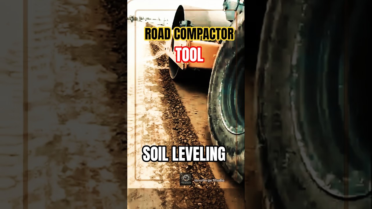 Road Compactor Tool Technology for Soil Leveling Precision