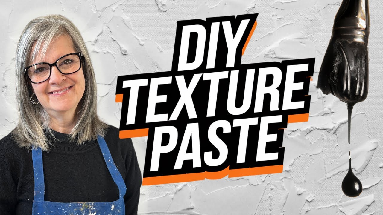 Don't Waste Money on Expensive Texture Paste / DIY Easy Recipe