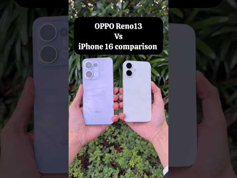 OPPO Reno 13 Vs iPhone 16 Comparison!