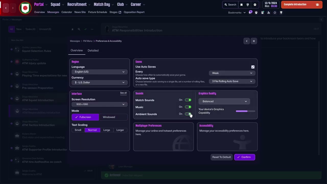 Football Manager 26 How to Show in Game Editor in the Menu Bar