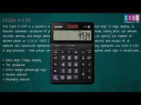 Casio D-120F Emulator & Free download link (Freeware)