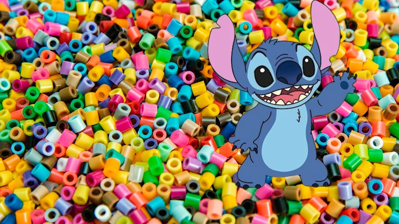 STITCH DISNEY pixel art PERLER BEADS