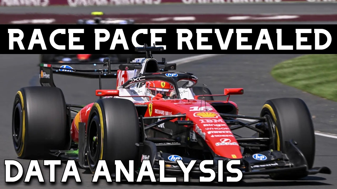 F1 Australian GP DATA ANALYSIS: Who Has RACE PACE?