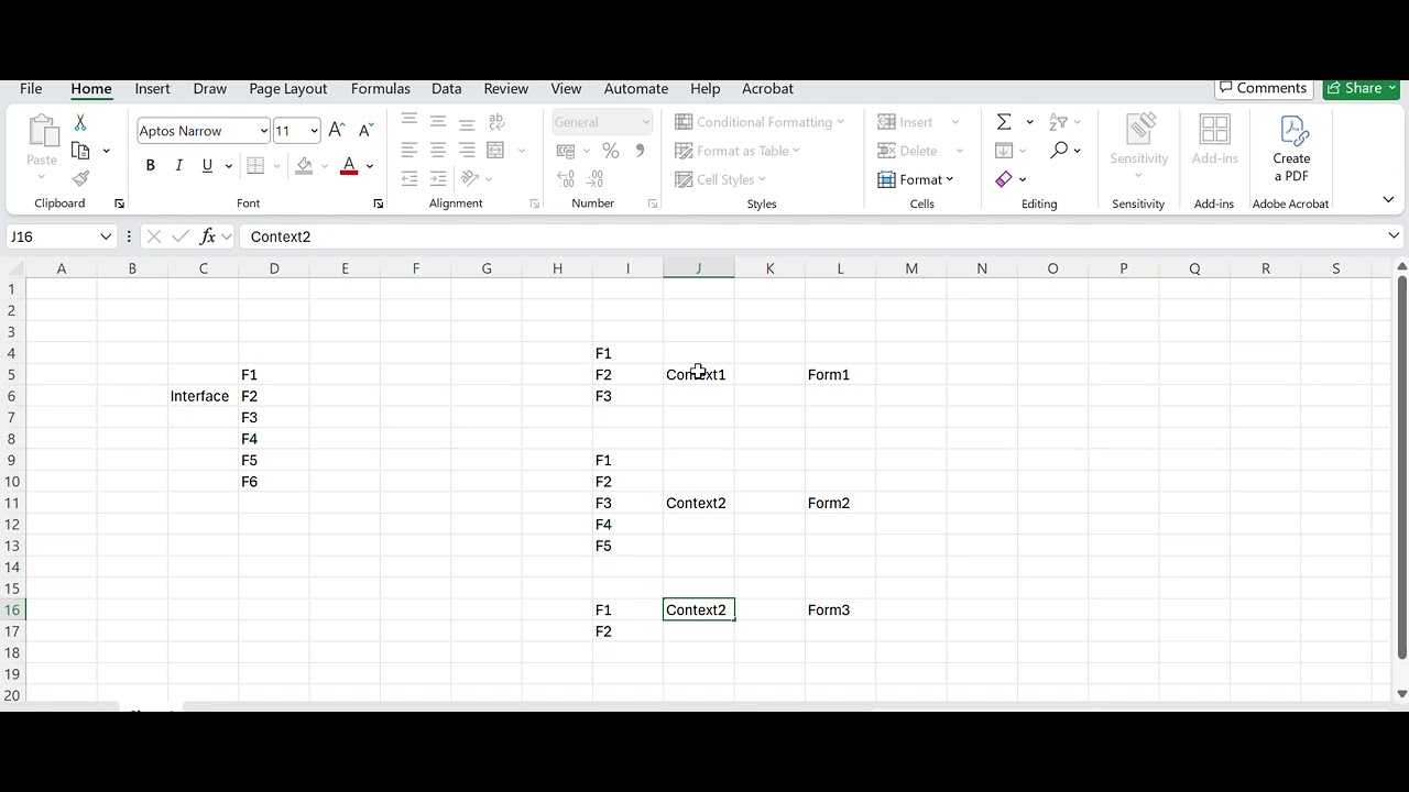 SAP Adobe Form : Context Explained Interface to Layout Flow(Third Video)