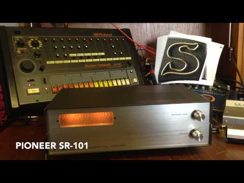 Pioneer SR-101 Stereo Spring Reverb - 1970s Vintage | Reverb