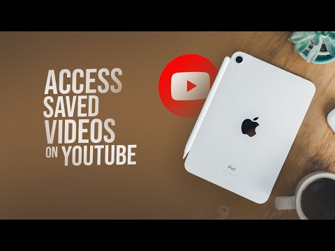 How to Access Saved Videos on Youtube iPad (tutorial)
