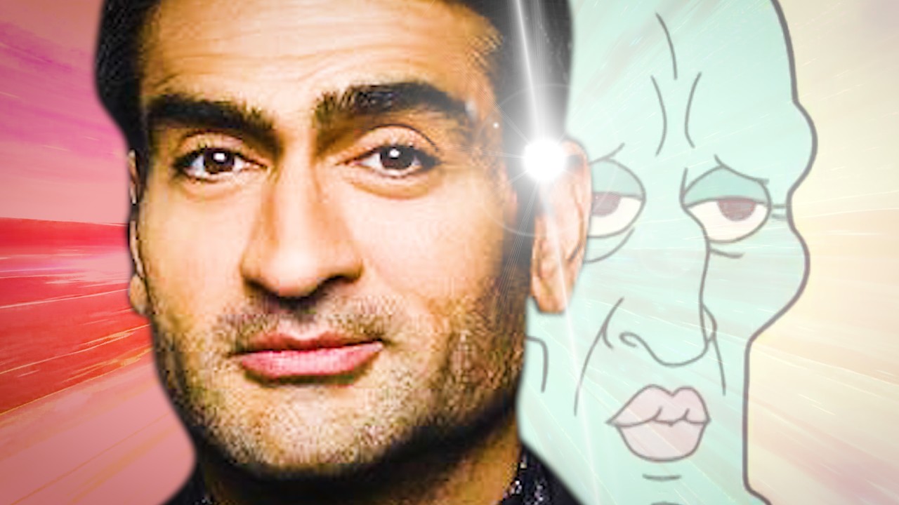 Kumail Nanjiani's Handsome Squidward Paradigm Shift