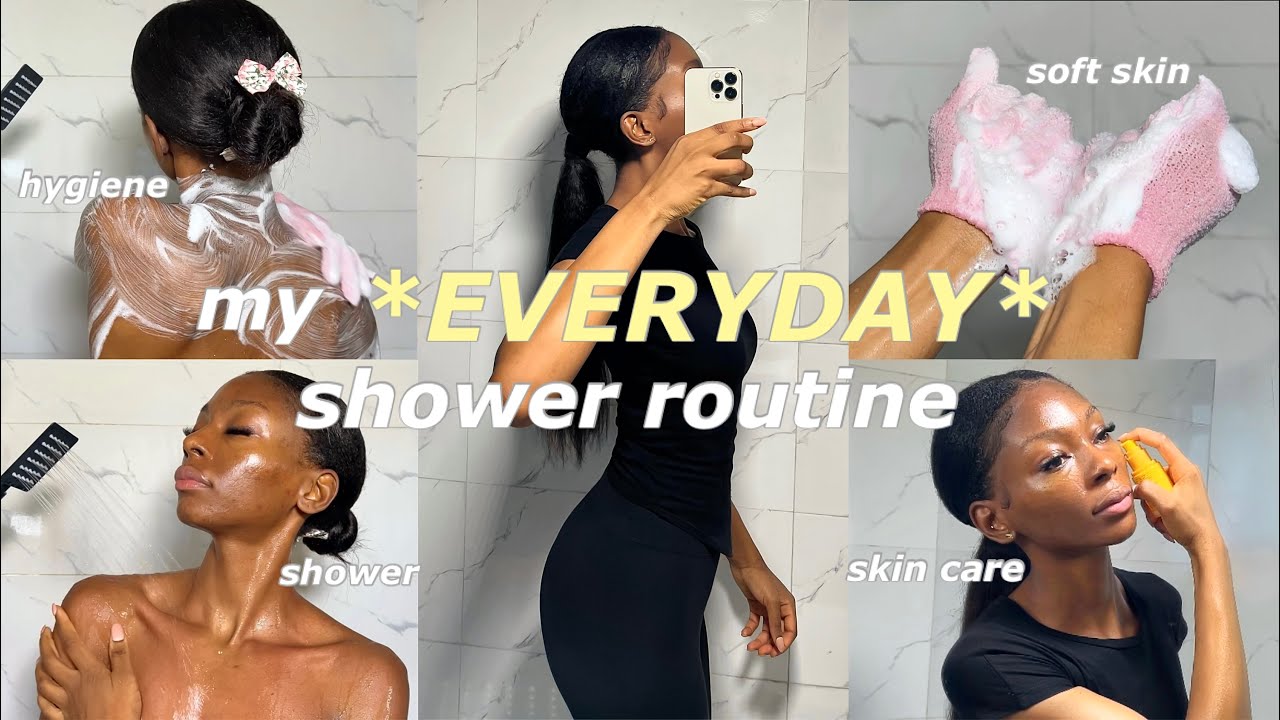 my simple EVERYDAY SHOWER ROUTINE| everyday products, realistic bodycare, skincare & selfcare