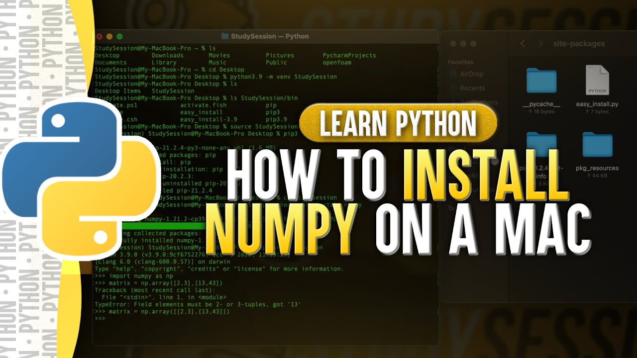 How To Install NumPy On A Mac