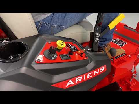 How to Start an Ariens® EDGE Zero Turn Lawn Mower | Ariens