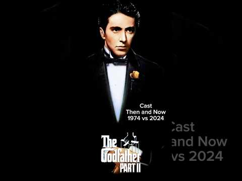 The Godfather Part II Cast Then and Now 1974 vs 2024 #thegodfather #robertdeniro #alpacino #mafia