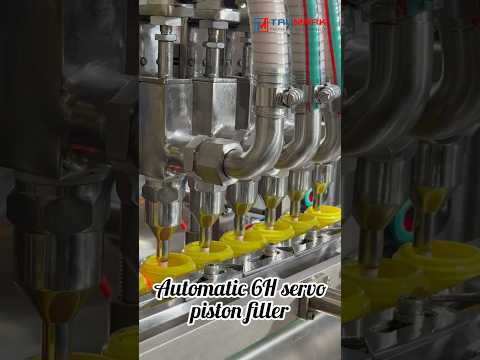 Automatic 6H Servo Piston Filler For Cosmetics & Pharma!