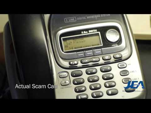JEA Customer Gets Scam Call