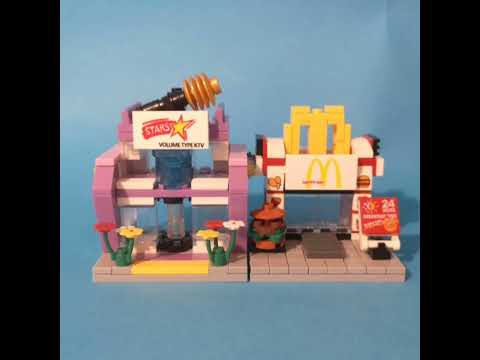 Street Building Series Stop Motion - Mcdonalds