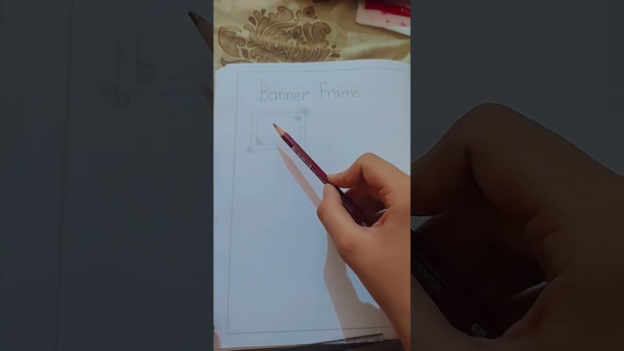 easy banners frame #suscribe #art #banners#frame#like#comment #sehajnoor#easy peasy #try#art