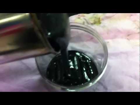 What 11,000 cSt @ 40°C looks like.