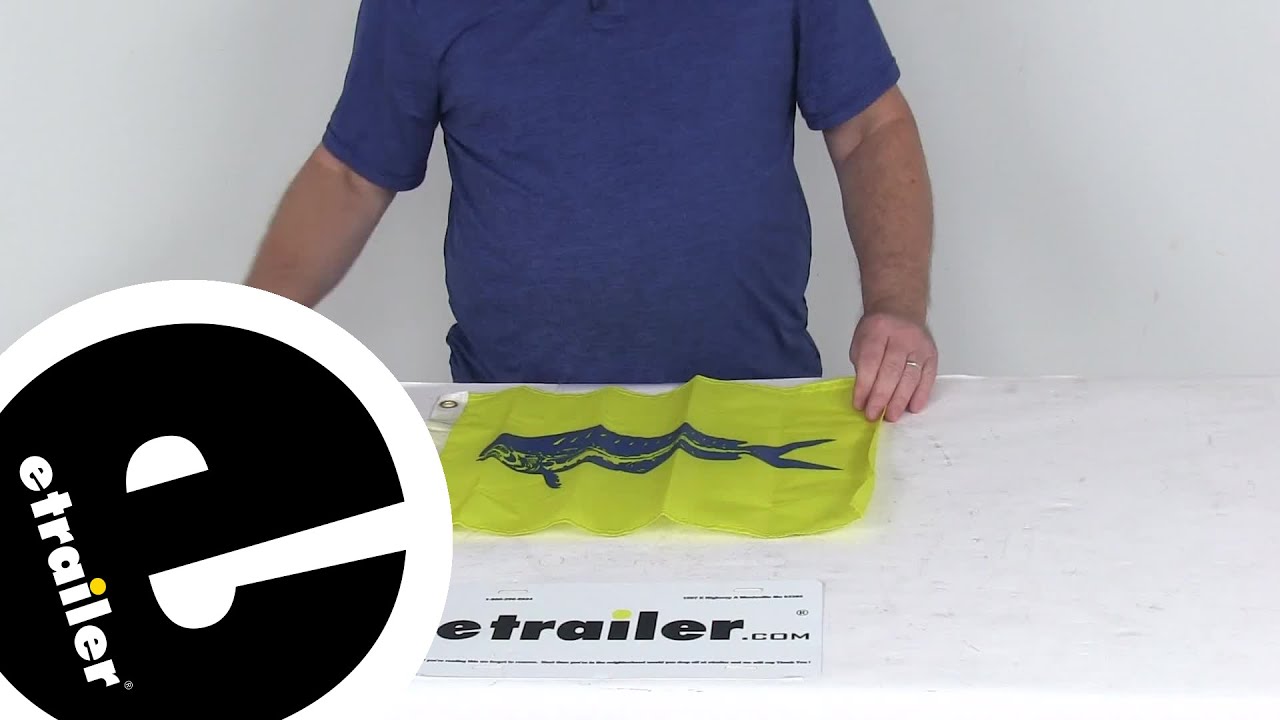 etrailer | Review of the Taylor Made Fishing Boat Flag