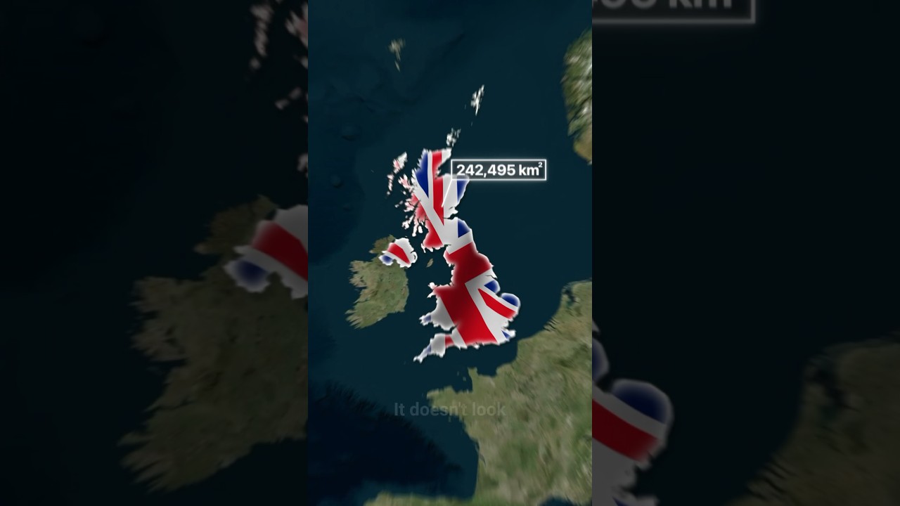How Powerful is the United Kingdom? #map #geography #country