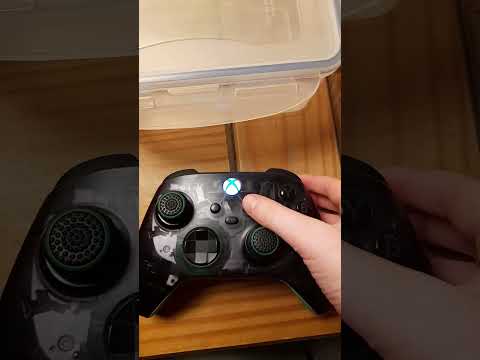 Pressing Options Button On Xbox Controller #xbox #controller #button