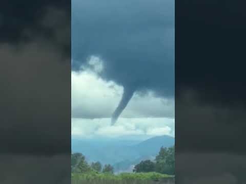 A possible Funnel Cloud was recorded east of Fresno, California