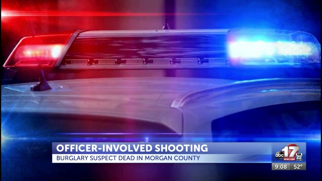 Suspect dead after officer-involved shooting in Morgan County