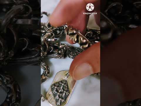 Chrome Hearts Silver Tarnishing - Is it Normal? #chromehearts #jewelry #sterlingsilver