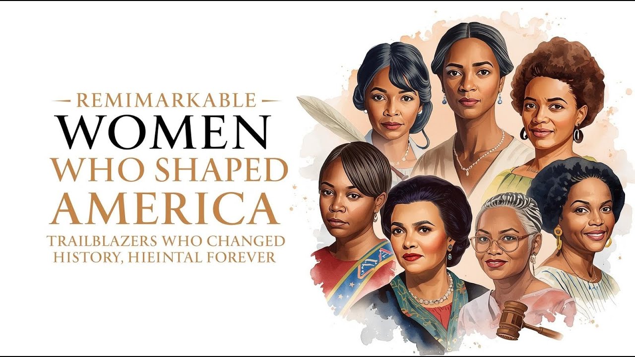 Remarkable Women Who Shaped America | Trailblazers Who Changed History Forever | Historic Mirror