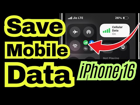 How to Save Mobile Data on iPhone 16 Pro, 16 Pro Max | Reduce Data Usage