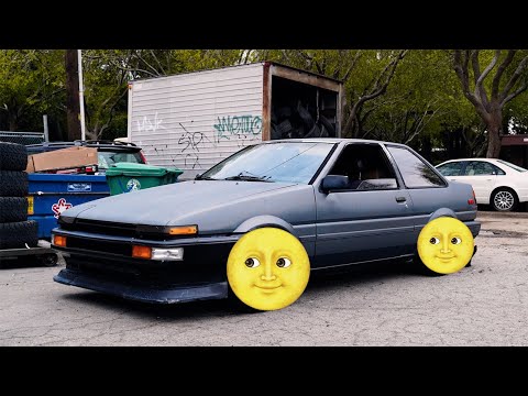 AMC Gains = New Wheels for the Toyota AE86