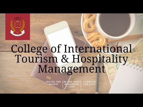 LPU Manila: College of International Travel and Tourism Management Ad 2020