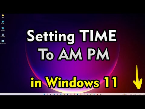 How To Set AM / PM Time in Windows 11