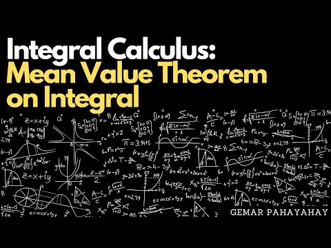 Integral Calculus: Mean Value Theorem on Integral