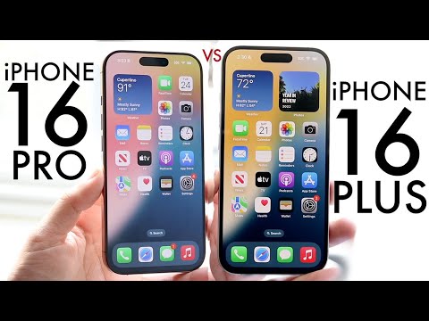 iPhone 16 Pro Vs iPhone 16 Plus! (Comparison) (Review)