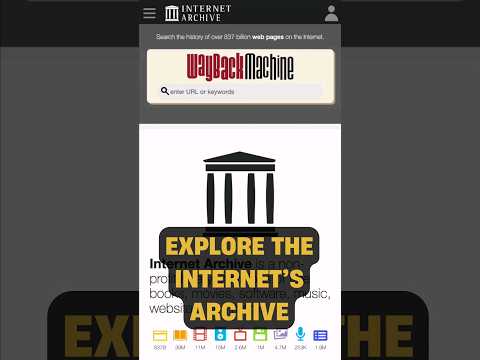 Access The Internet Archive & BILLIONS of Free Resources