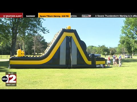 Youth golf clinic held at Currie Golf Course in Midland