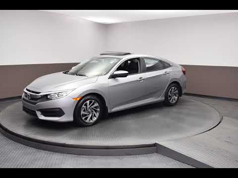 2016 Lunar Silver Metallic Honda Civic 4D Sedan #745TA