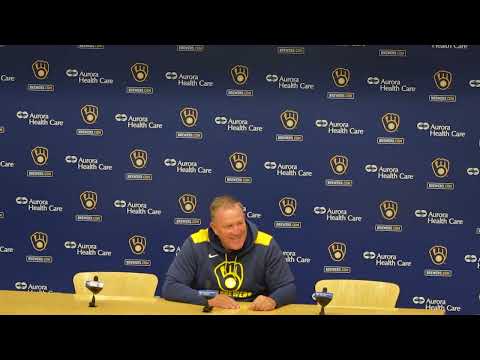 Brewers manager Pat Murphy on Bob Uecker, pitching staff ahead of home opener