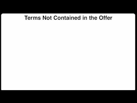 Basics of UCC 2-207
