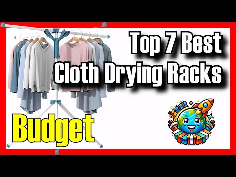 🔥 TOP 7 BEST Budget Clothes Drying Racks to Buy on Amazon [2025]✅[Cheap] Stands