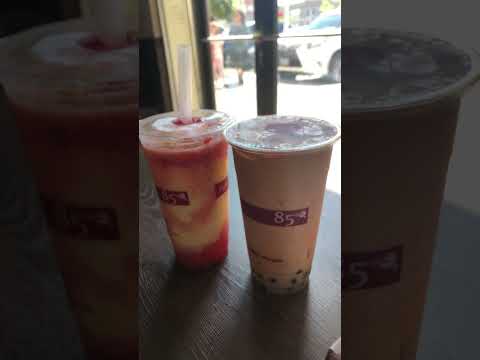 85 degree Thai with boba #85degree