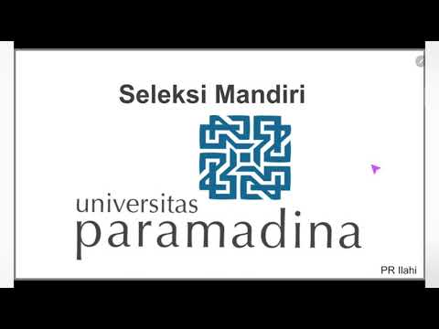 Seleksi Mandiri Universitas Paramadina