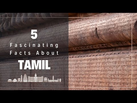 5 Fascinating Facts about Tamil Language in India