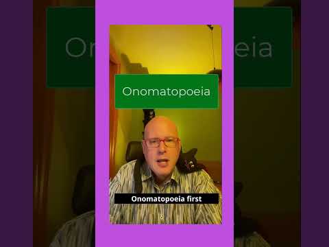 Word of the Day: Onomatopoeia