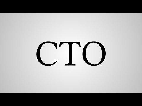 What Does "CTO" Stand For?