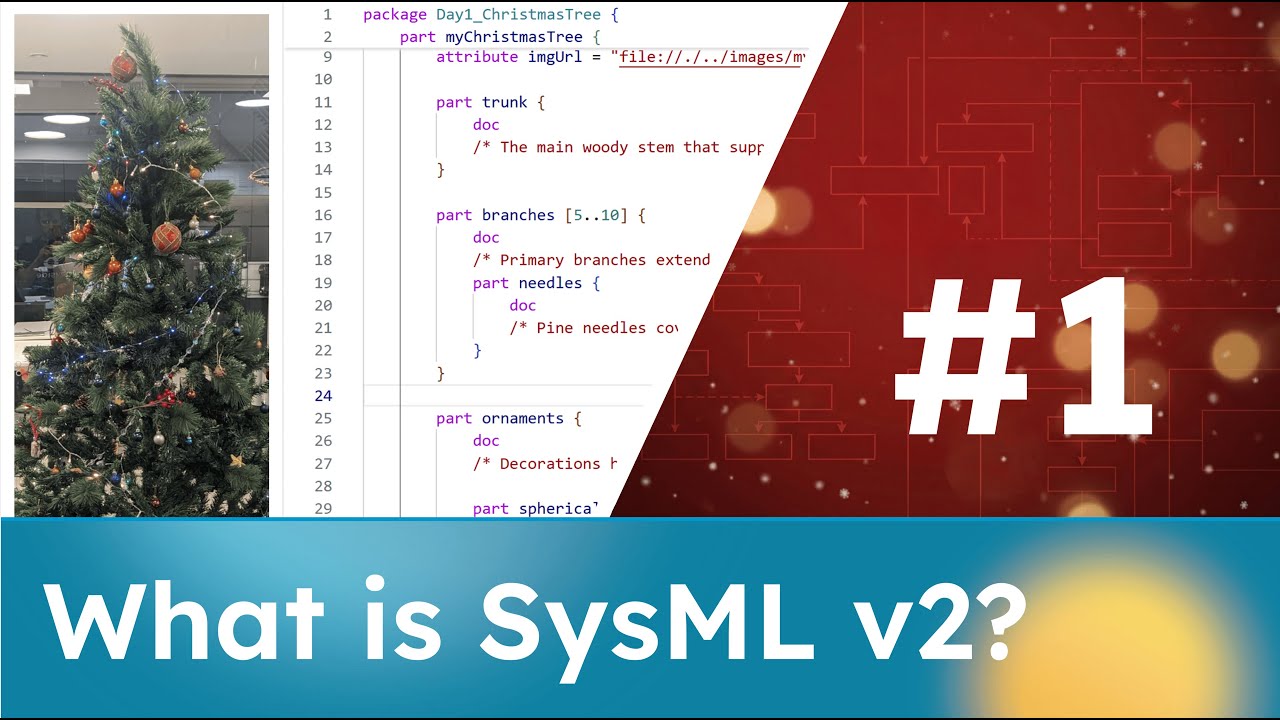 Lesson 1 - What is SysML v2? | Advent of SysML v2