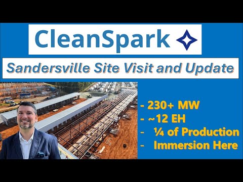 Immersion is Here!! | CleanSpark Sandersville Tour