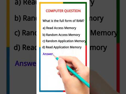 What is the Full from Of RAM ? 💯👍👌 #shorts #shortfeed