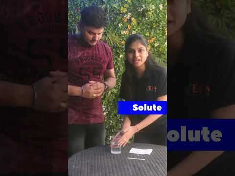Solute, Solvent and Solution