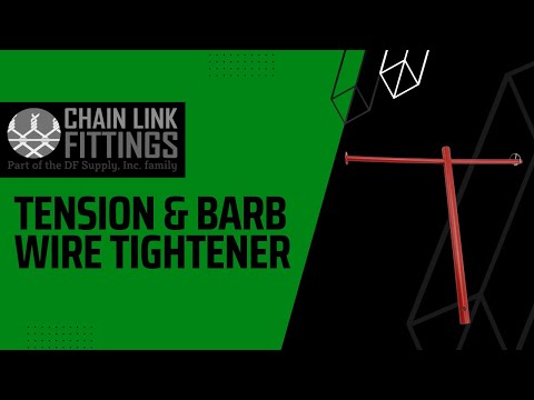 How to Tighten Barbed Wire Fencing | Heavy Duty Tension Wire and Barb Wire Tightener Tool